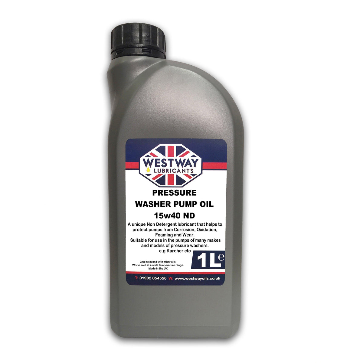 Pressure Washer Pump Oil SAE 15w40 Non Detergent – Solarika.co.uk